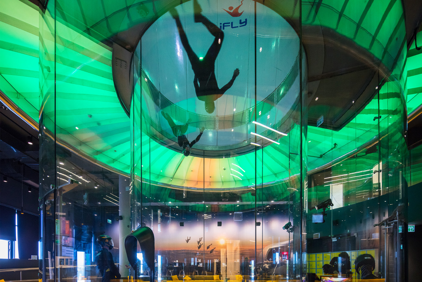 Skydiving Tunnel | Auerbach Halevy Energy