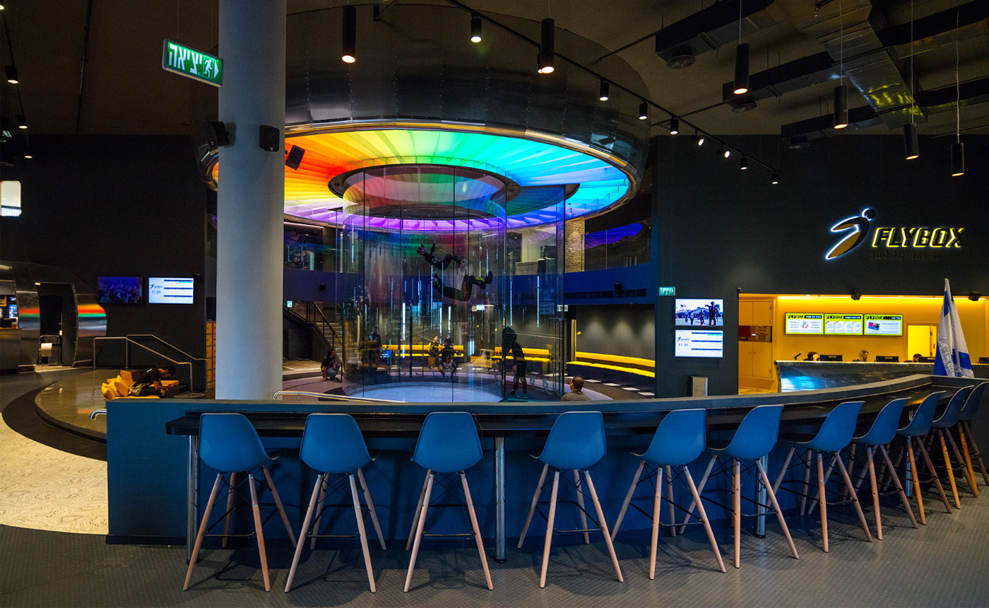 Skydiving Tunnel | Auerbach Halevy Energy